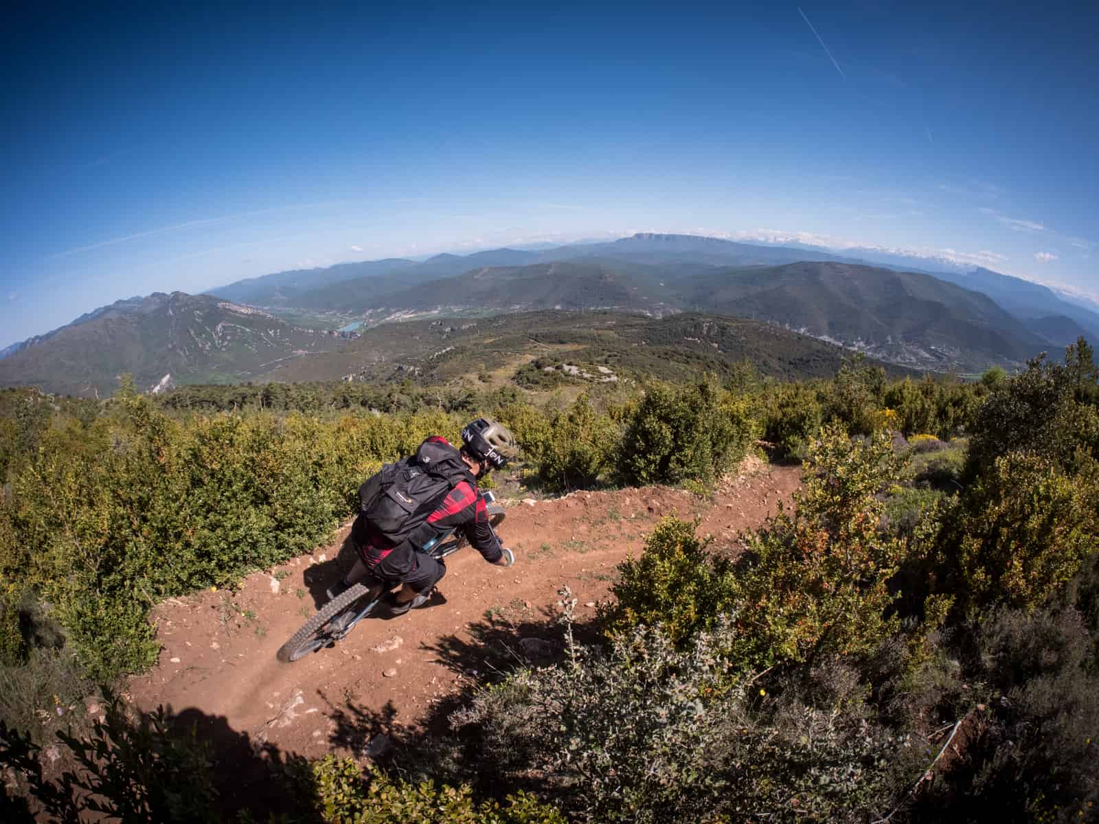 Mountain Biking Deep In The Pyrenees Backcountry