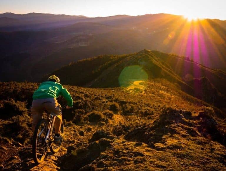 Mountain Biking At Sunset In The Basque Country | Magic In The Margins