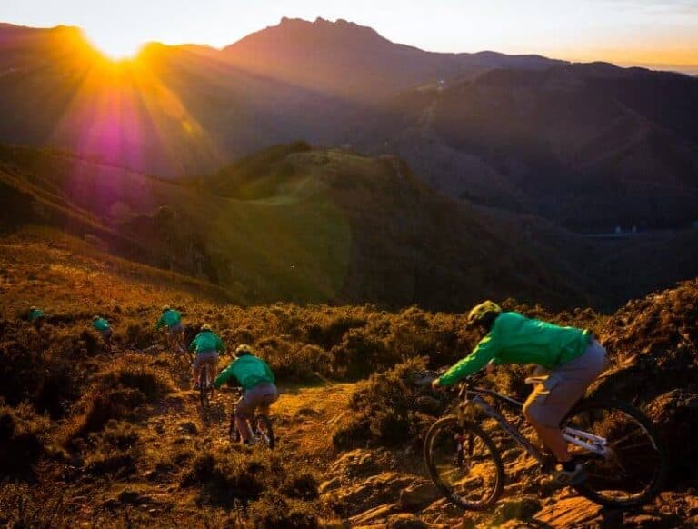 Mountain Biking At Sunset In The Basque Country | Magic In The Margins